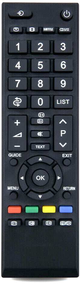 Replacement Toshiba TV Remote Control – Australia Remotes