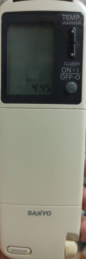 AC Remote for Sanyo Model RCS-2GHS – Australia Remotes