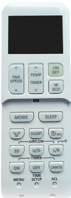 Replacement Mitsubishi Air Con Remote : Model RLA For SRK Models ...