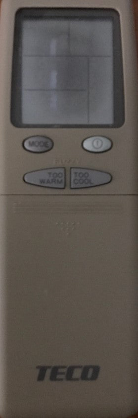 Air conditioner Remote For TECO Model : LL24k1yah 5m000c924g017 ...