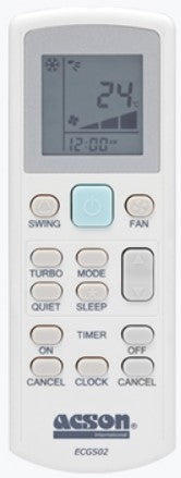 York AirCon Remote Controller ECG502 – Australia Remotes