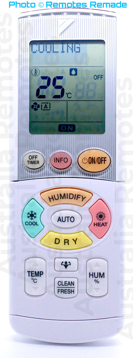 Official Daikin Remote Model ARC – Australia Remotes