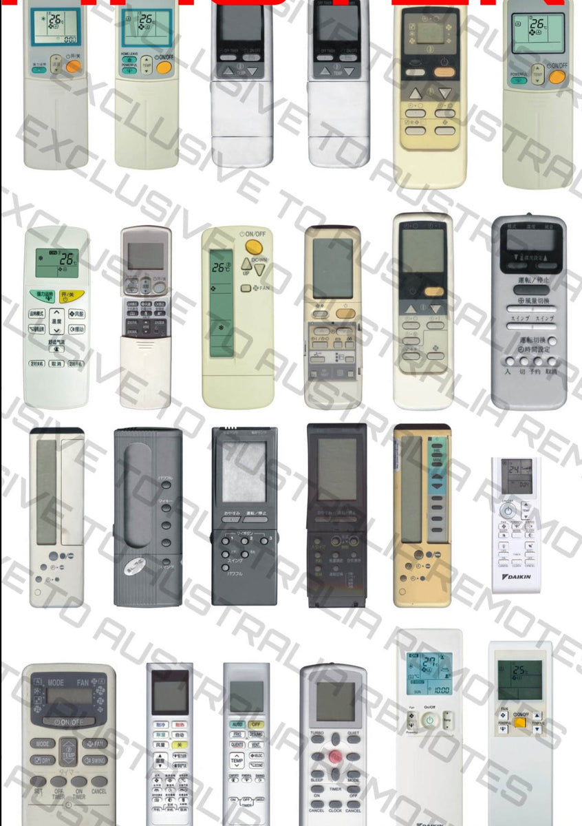 Daikin Universal Air Conditioner Remote - Master – Australia Remotes