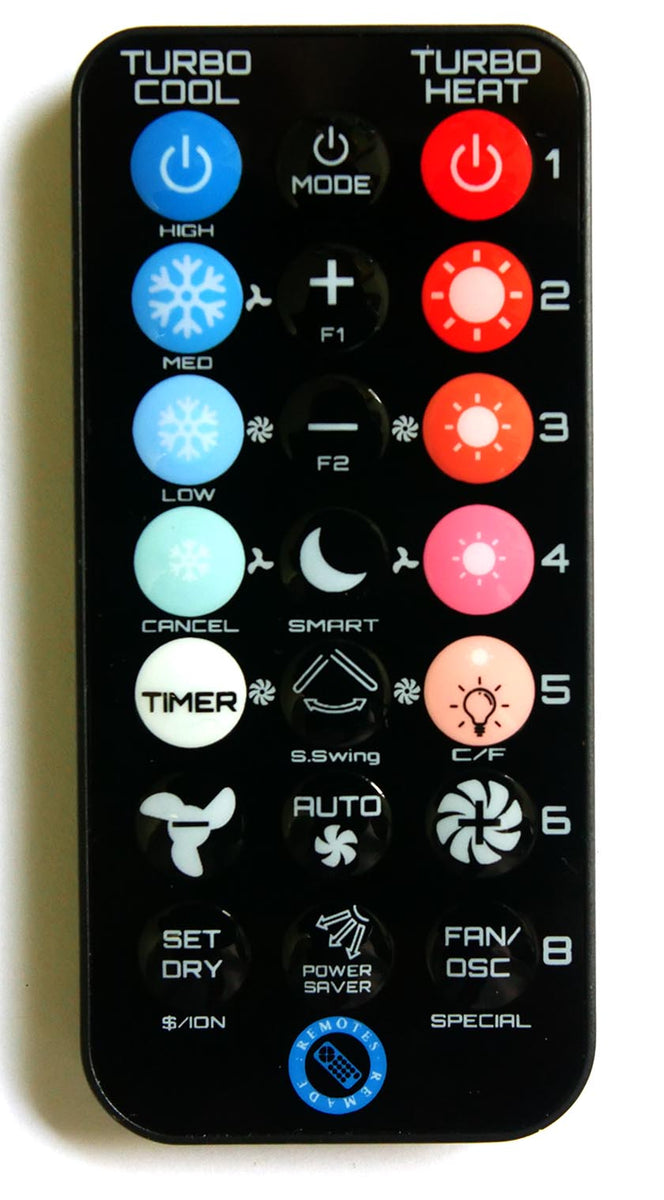 Air Conditioner Remote for AirCommand Ibis MK1 & MK2 – Australia Remotes