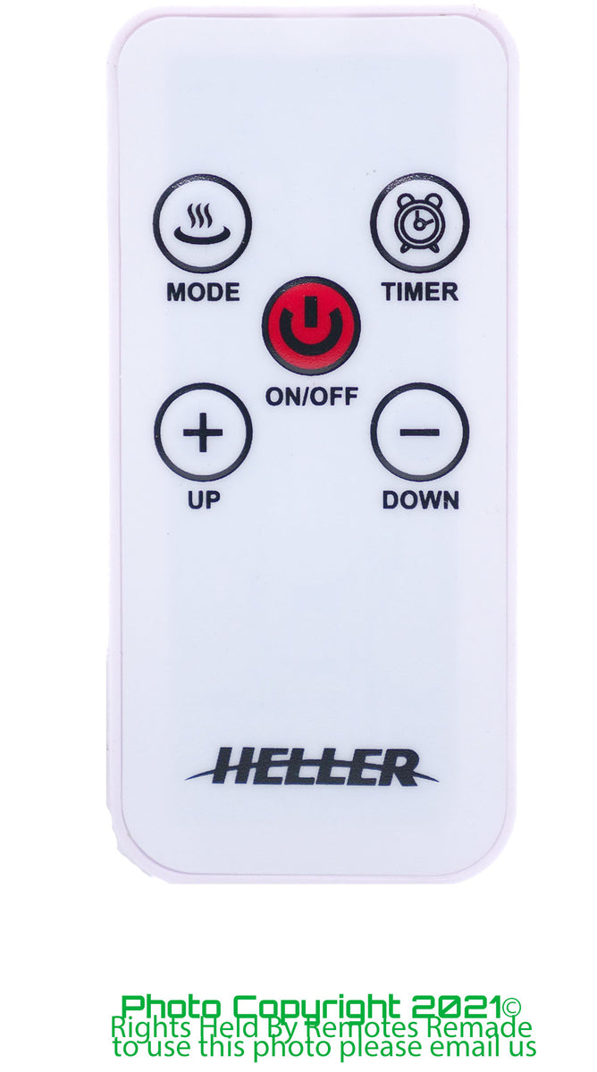 Replacement Heller Fan Remote - Remade – Australia Remotes