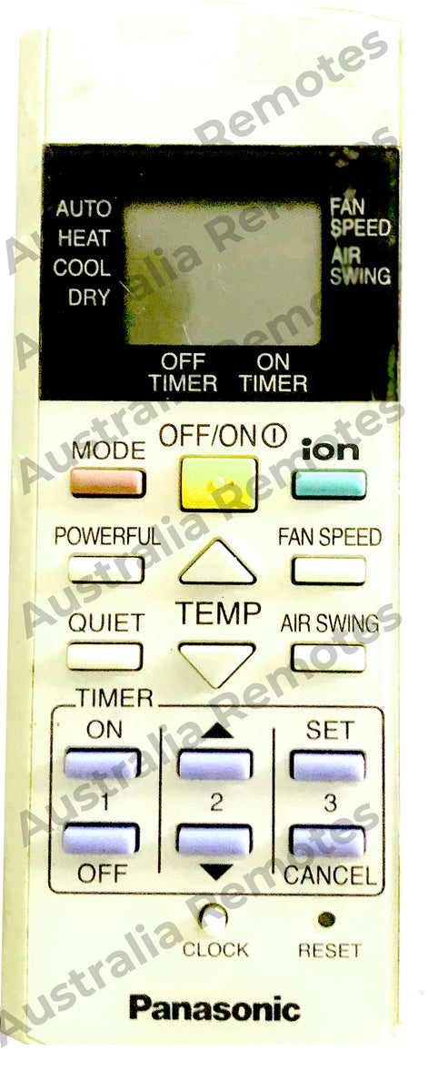 Remote for Panasonic CS-W – Australia Remotes