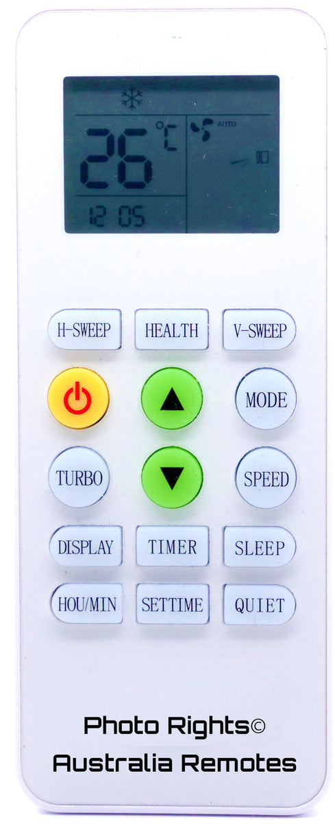 Air Conditioner Remote for Changhong AC Remote KKG12B-C1 From $39 ...