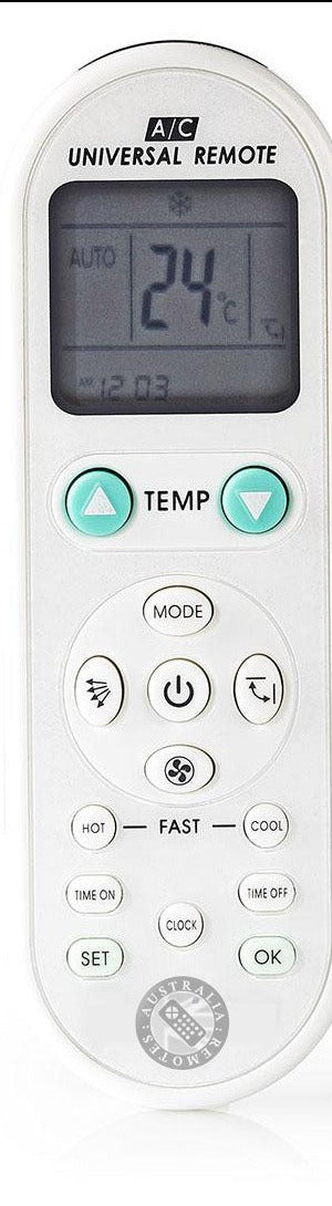 Universal Air Conditioner Remote for Sanyo – Australia Remotes